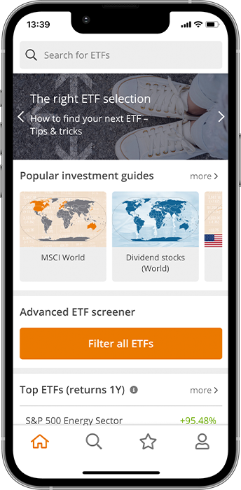 ETF app | justETF