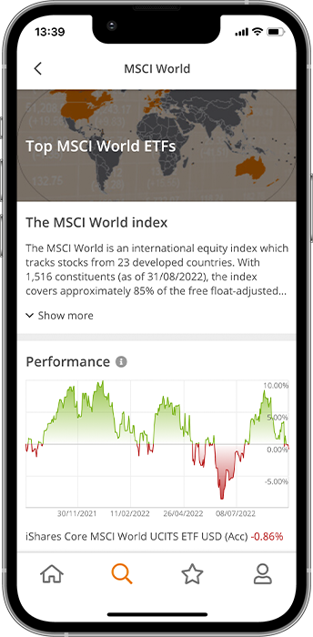 ETF app | justETF