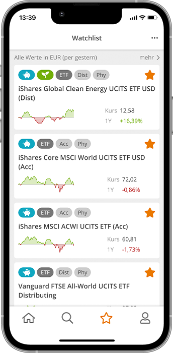 ETF App | justETF